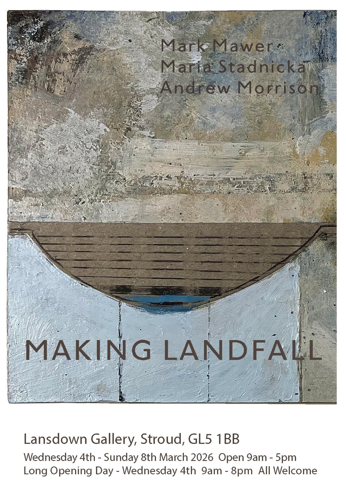 Art exhibition “Making Landfall,” 4th-8th March 2026, Lansdown Art ...